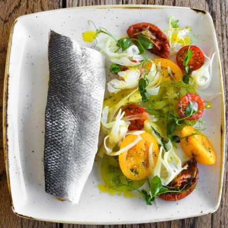 Steamed Sea Bass in a Bag - Kentish Oils & Condiments